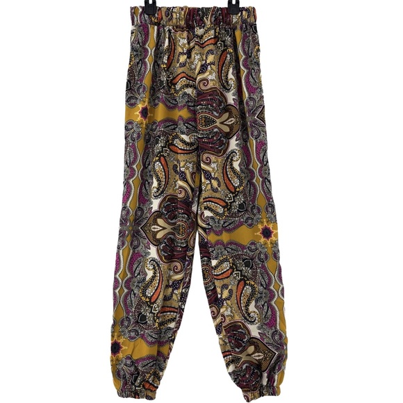 Papaya | Pants & Jumpsuits | Papaya Boho Paisley Pants | Poshmark